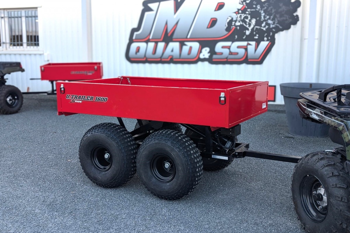 Remorque Quad et SSV Uride U.Trailer 1600 - JMB Quad